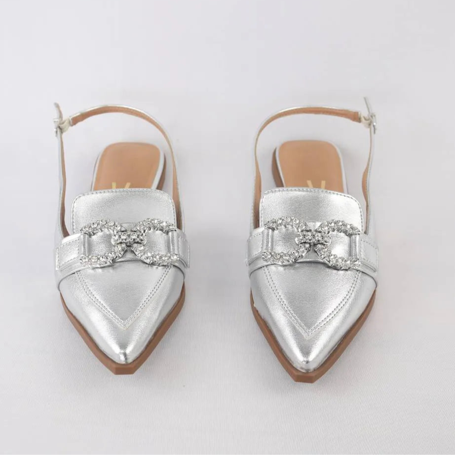 Slingback Vizzano Metalizado Silver – 株式会社Linda Store